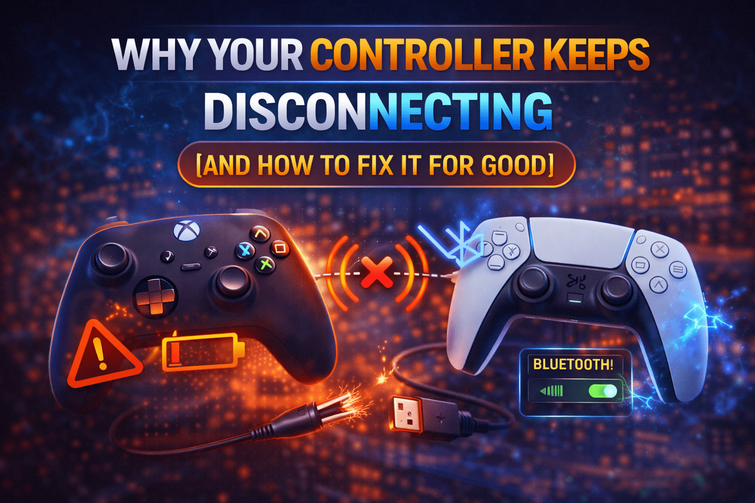 Why Your Controller Keeps Disconnecting And How to Fix It
