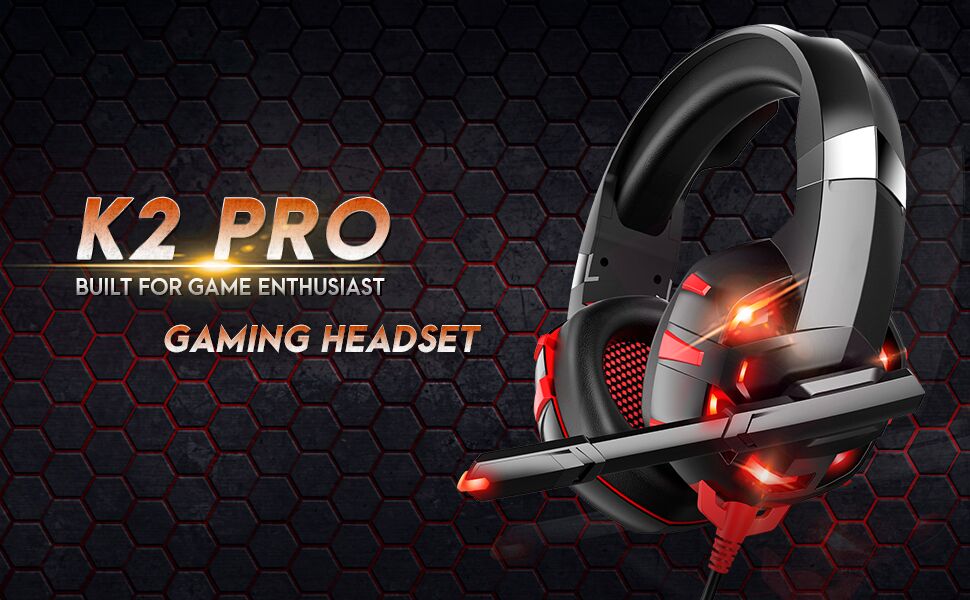 RUNMUS K2 PRO Gaming Headset. IMMERSIVE SOUND QUALITY THAT COMES AT A REASONABLE PRICE ...